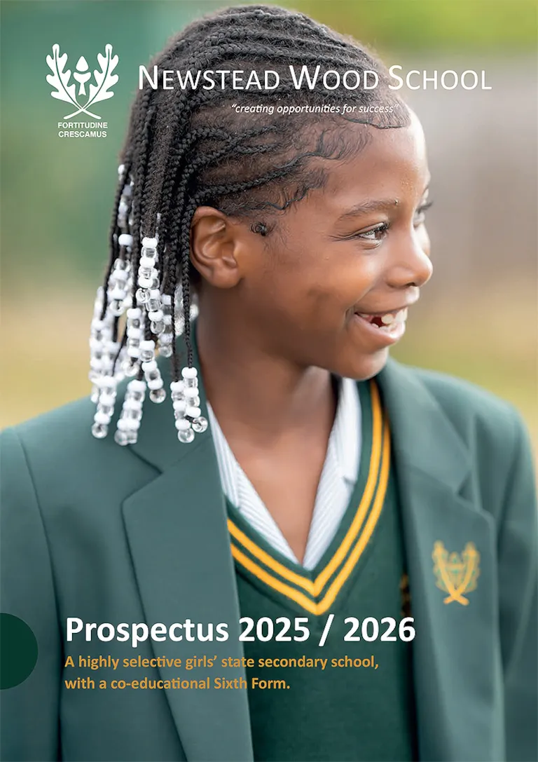 Prospectus | Admissions | Newstead Wood School